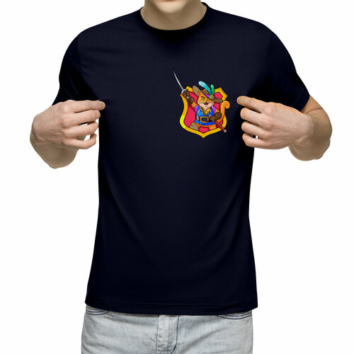 Футболка Us Basic, размер 2XL, синий