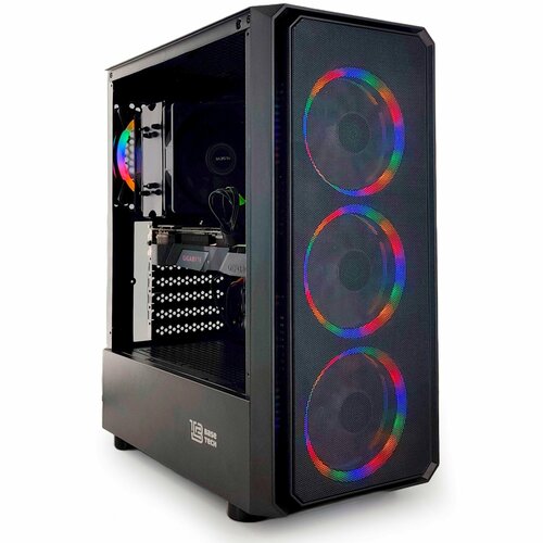 Игровой PC юкомс i7 11700F, RTX 3070 8GB, SSD 1TB, 16GB DDR4, БП 700W, win 10 pro, Black game case