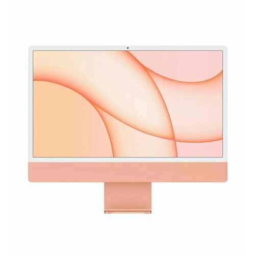 23.5" Моноблок Apple iMac 24" 2021 г. Z1330024S M1, RAM 16 ГБ, SSD 1 TB, CPU 8, GPU 8, MacOS, оранжевый/русская клавиатура