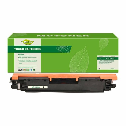 Картридж MyToner, аналог HP CF210A/131A/ Canon 131BK/731BK/331BK черный 1.6k с чипом