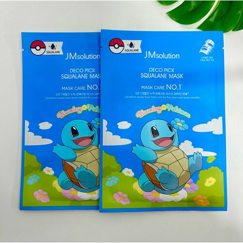 JMSolution Тканевая маска увлажняющая со скваланом Deco Pick Squalane Mask, 5 шт.