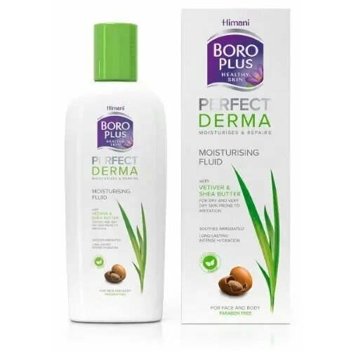 Himani boro plus боро плюс perfect derma увлажняющий флюид для лица и тела 200 мл