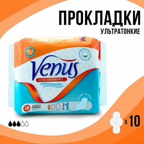 Гигиенические прокладки SILKY VENUS NORMAL, 4 упаковки
