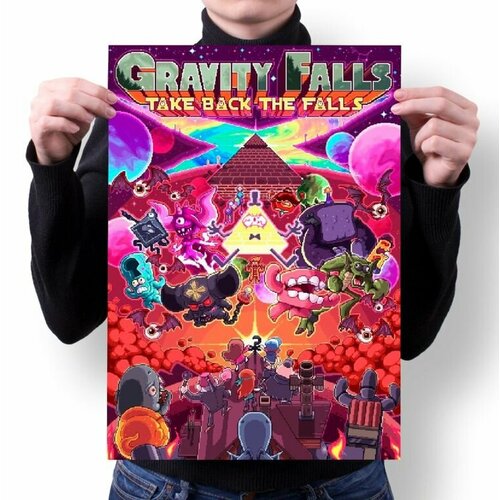 Плакат Гравити Фолз, Gravity Falls №107, А4