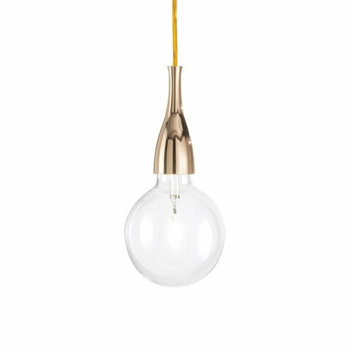 Подвесной Ideal Lux Светильник подвесной MINIMAL SP1 ORO Ideal Lux