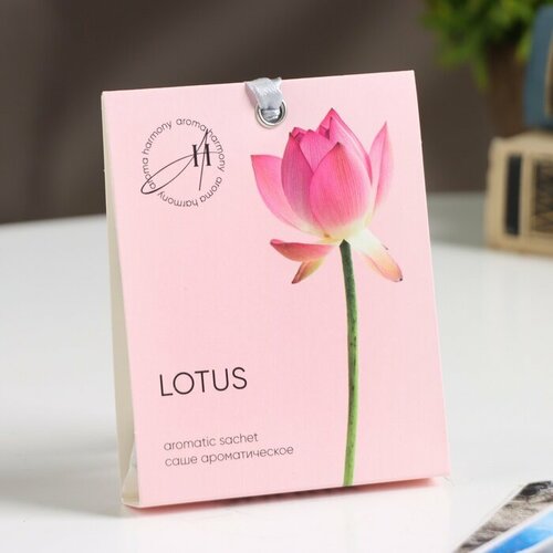 Саше ароматическое Spring "Lotus", лотос и зелёный чай, 10 г