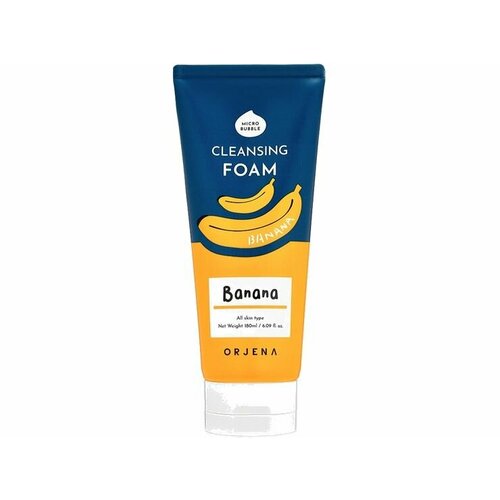 Пенка для умывания с экстрактом банана ORJENA BANANA CLEANSING FOAM