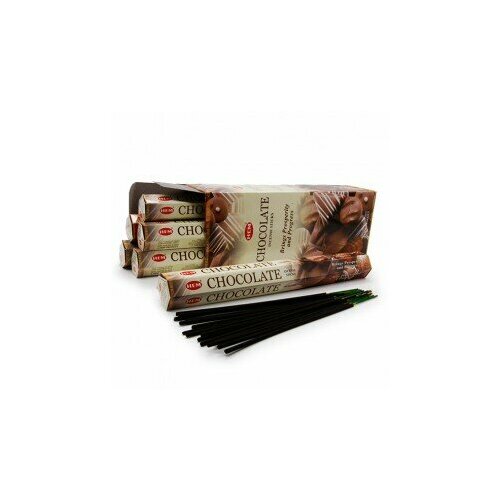 Hem Incense Sticks CHOCOLATE (Благовония шоколад, Хем), уп. 20 палочек.