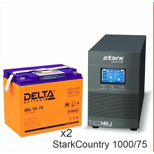 Stark Country 1000 Online, 16А + Delta GEL 12-75