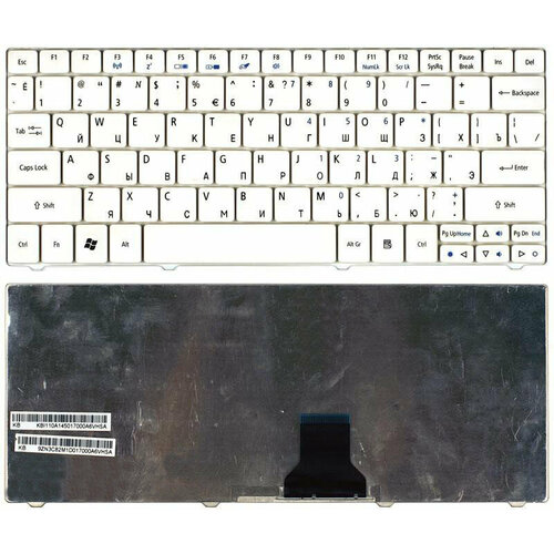 Клавиатура для ноутбука KB. I110A.021 белая