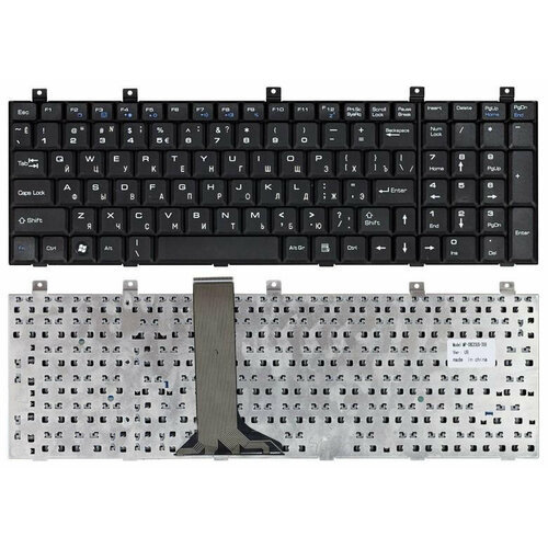 Клавиатура для MSI GX600P черная