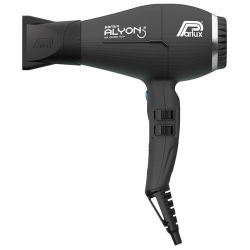 Фен Parlux Alyon Ionic, 2250 Вт, 2 насадки, черный