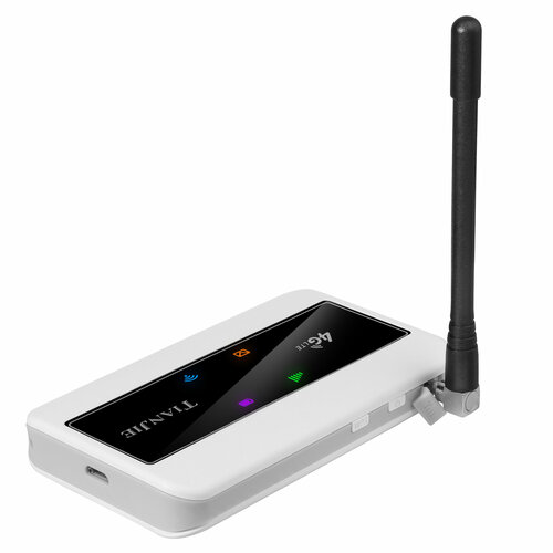 Wi-Fi роутер TianJie MF-904-3 любой оператор и тариф, смена IMEI, антенна CRC9 в комплекте. 2100 мАч
