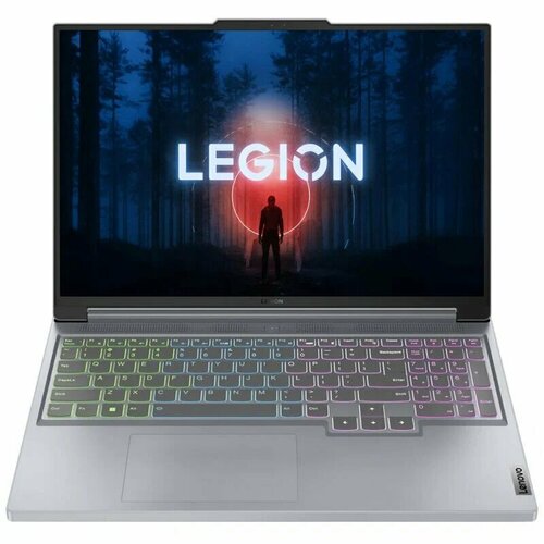 Ноутбук Lenovo Legion 5 Slim 16" WQXGA IPS 350N 165Hz/R7-7840HS/32Gb/1Tb SSD/RTX 4070 8Gb/DOS/Misty Grey/ Русская раскладка