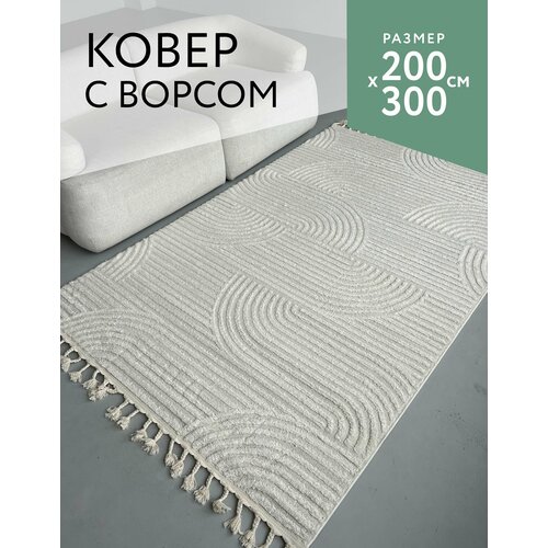 Ковер комнатный с ворсом 200х300 на пол