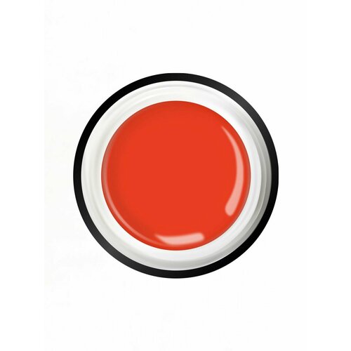 Гель-краска для ногтей с липким слоем GO-18 Orange, 5 мл.