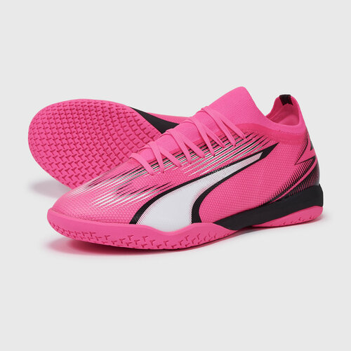 Футзалки PUMA, размер 9 UK, розовый