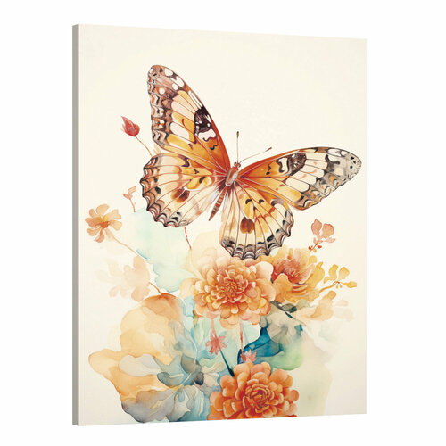 Интерьерная картина 50х70 "Бабочка"