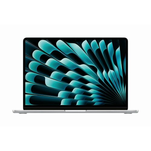 13.6" Ноутбук Apple MacBook Air 2024 (2560x1664, Apple M3, RAM 8 ГБ, SSD 256 ГБ, Apple graphics 8-core), серебристый