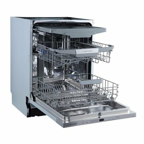Посудомоечная машина HiSTORY DI 66BC MSS, серебристый