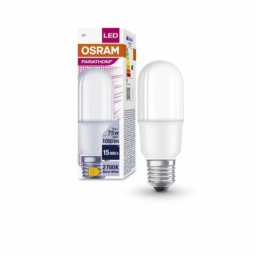 Лампа Светодиодная OSRAM PARATHOM 9Вт 1050Лм 2700К Теплый белый Теплый белый свет, уп. 1шт