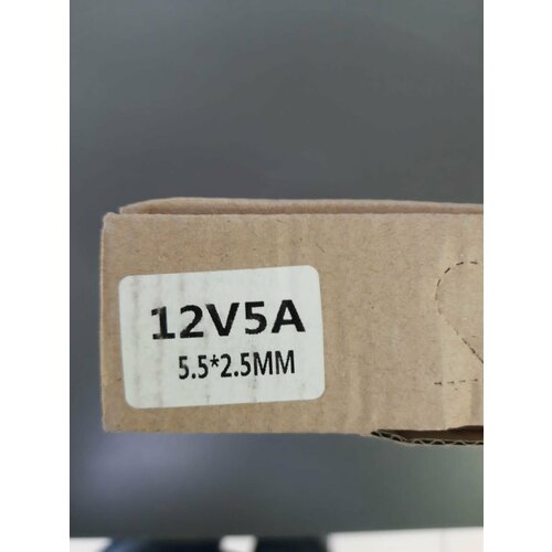 Универсальный блок питания 12V/5А Power Supply JLT03-30WH, Вход 100-240V, штекер 5.5*2.5 мм