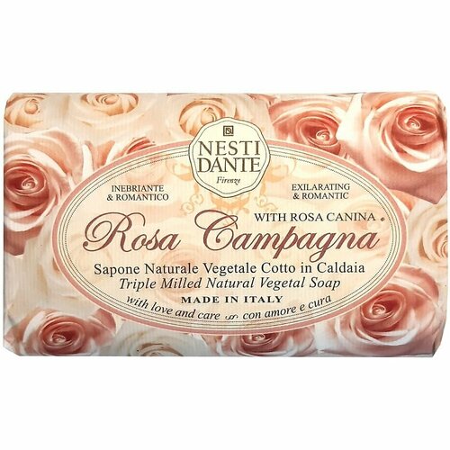 Мыло Nesti Dante ROSA Роза из Кампаньи / Rosa campagna 150 г
