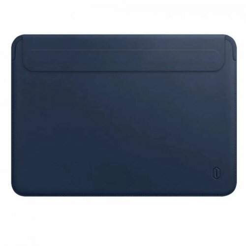 Чехол для ноутбука кожаный WiWU Skin Pro II на MacBook Air 13.6 дюймов (2022) - Синий
