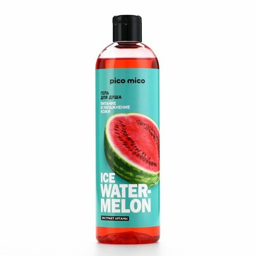 PICO MICO Гель для душа «Ice watermelon», 400 мл, аромат арбуз, PICO MICO
