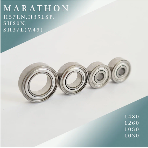 Подшипники для маникюрного аппарата Marathon H37LN, H35LSP, SH20N, SH37L(М45), 4 штуки