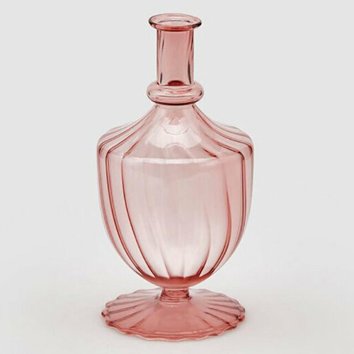 EDG Стеклянная ваза-подсвечник Monofiore 20 см нежно-розовая 106851,51