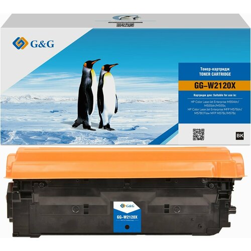 Картридж лазерный G&G 212X GG-W2120X черный