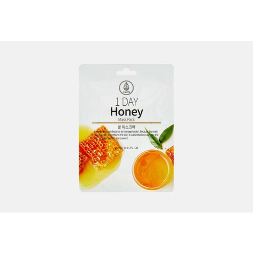 Тканевая маска для лица MEDB 1 DAY Honey Mask Pack 1 шт