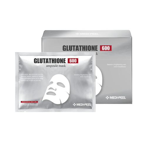 Осветляющая ампульная маска с глутатионом Medi-Peel Bio-Intense Glutathione White Ampoule Mask, 10 шт