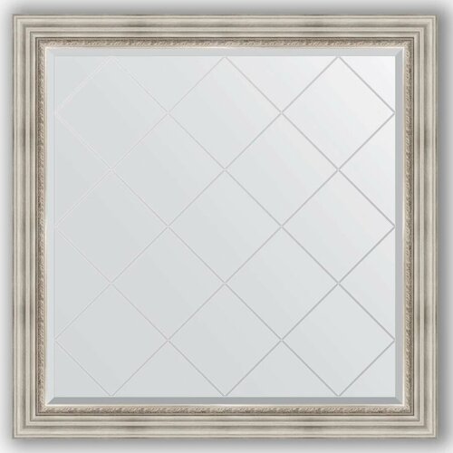 Зеркало 106x106 см римское серебро Evoform Exclusive-G BY 4448