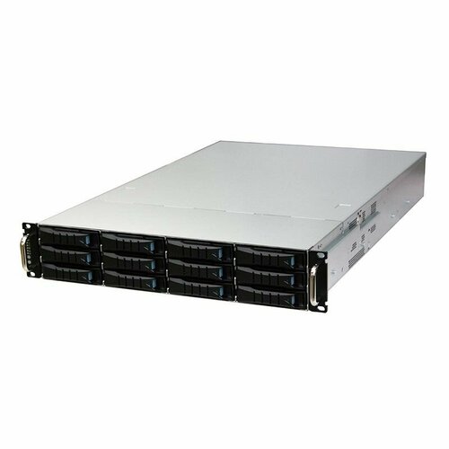 Корпус AIC Серверный RSC-2ET, 2U, 12x 3.5" hot-swap bays, tool-less 3.5" and 2.5" HDD tray, 800W CRPS redundant power supply, 2x 15mm 2.5"HDD