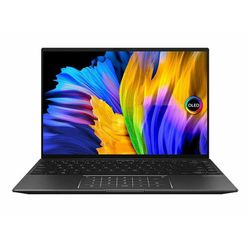 Ноутбук ASUS Zenbook 14X OLED UM5401QA-L7256, 14" (2880x1800) OLED 90Гц/AMD Ryzen 7 5800H/16ГБ LPDDR4X/1ТБ SSD/Radeon Graphics/Без ОС, черный [90NB0UR5-M00FZ0]