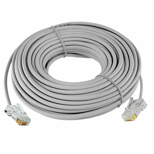 Сетевой кабель патч-корд витая пара UTP4 cat.5e CCA 90 метров UTP-CCA90P