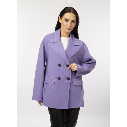 Пальто iBlues, размер 42, фиолетовый