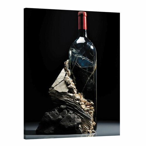 Интерьерная картина 50х70 "Вино эмоций"