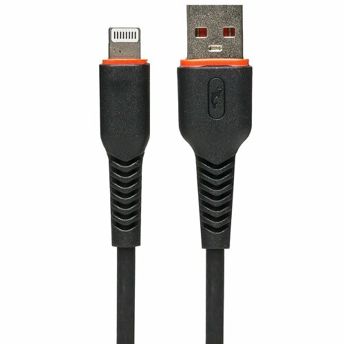 Кабель USB - Apple lightning, SKYDOLPHIN S54L, черный, 1 шт.