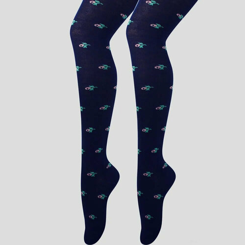 Колготки PARA socks, размер 134/140, синий