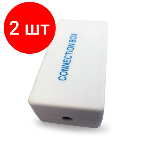 Комплект 2 штук, Соединитель Cablexpert NCA-LSAS5E-01 RJ-45 кат.5. FTP. Krone (LSA)