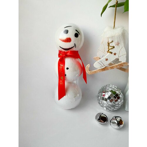 Новогодний подарок - набор бомбочек для ванны "Снеговик" от Aspa love