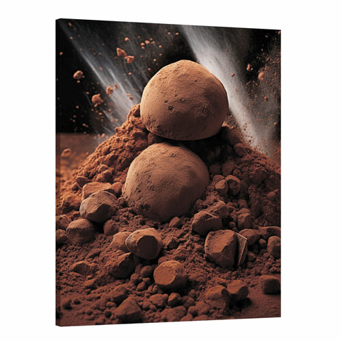 Интерьерная картина 50х70 "Шоколадное наслаждение"