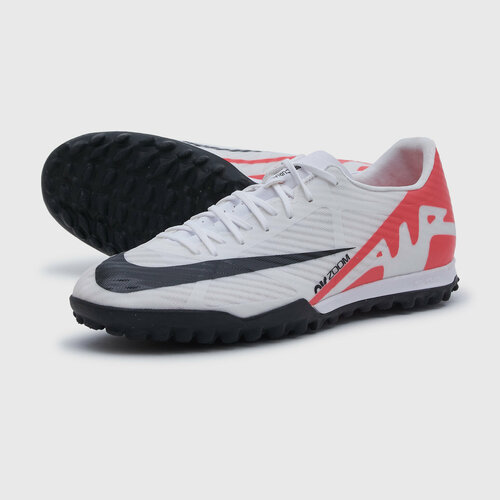 Шиповки NIKE Nike Zoom Vapor 15 Academy TF DJ5635-600, размер 7.5 US, белый, красный