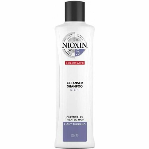 Nioxin System 5 Cleanser Очищающий шампунь для жестких непослушных волос (Система 5) 300 мл