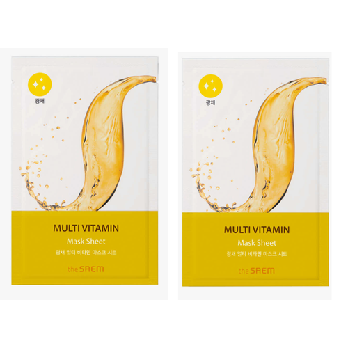 The Saem Маска для лица Multi Vitamin Bio Solution, 2шт