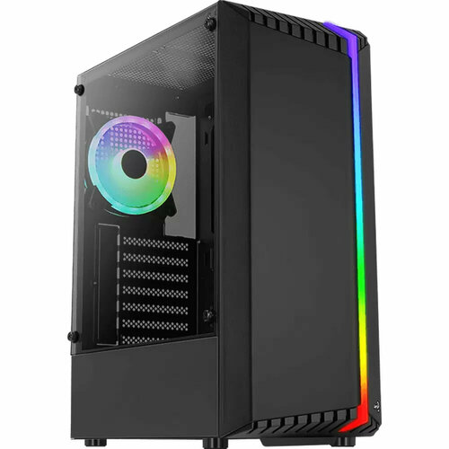 Корпус ATX Miditower AeroCool Bionic G-BK-v2 Black