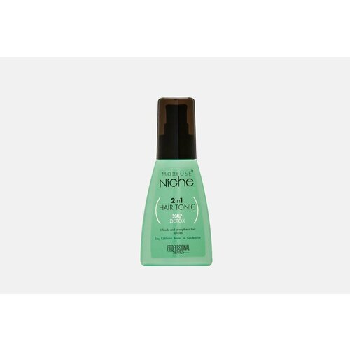 Тоник для укрепления волос Morfose NICHE 2 IN 1 HAIR TONIC SCALP DETOX 100 мл